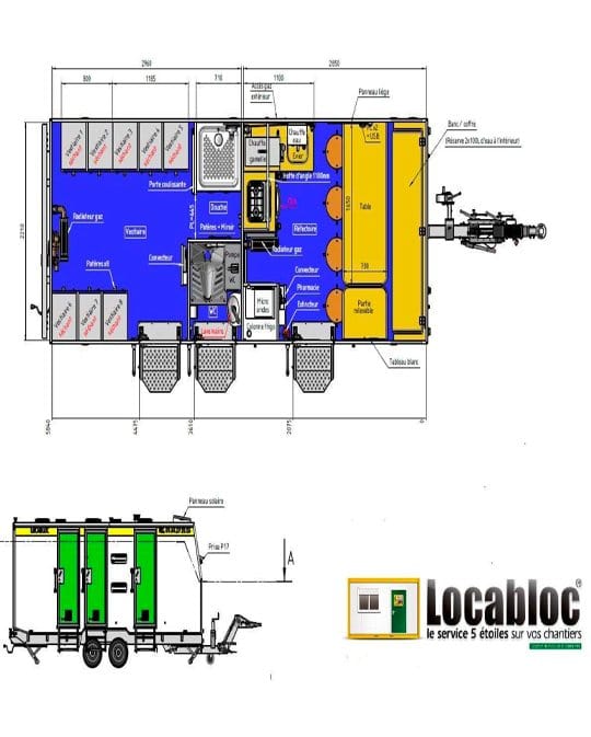 Location module de chantier, containers et bungalow - Locabloc